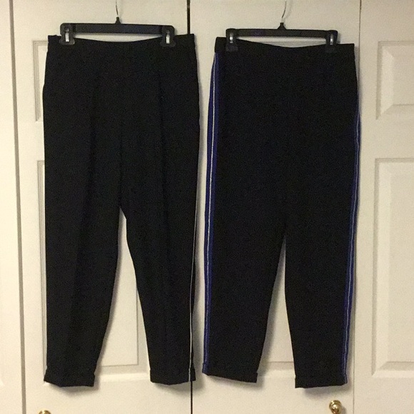 Primark | Pants & Jumpsuits | Primark Black And Blue Pantsuit Classic ...